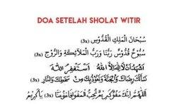 Bacaan Doa Setelah Sholat Witir - Tribunjogja.com