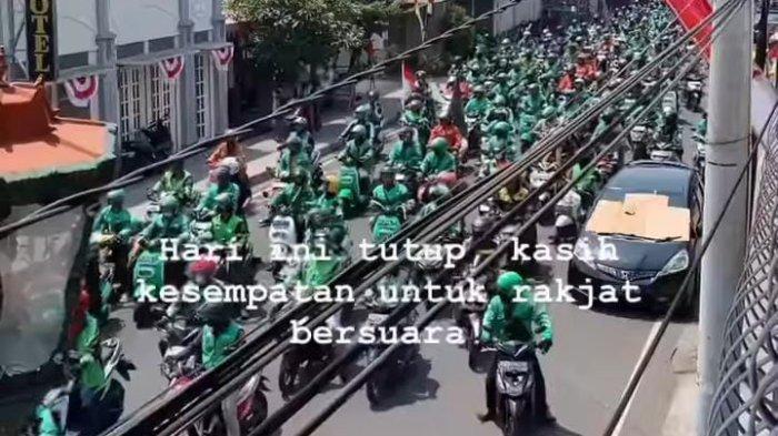 BREAKING NEWS: Driver Ojol di Yogyakarta Gelar Unjuk Rasa - Tribunjogja.com