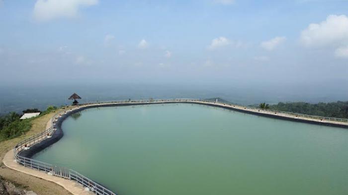 Rasakan Kesejukan dan Indahnya Embung Nglanggeran - Tribunjogja.com