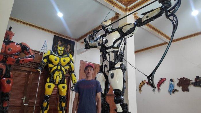 Replika Robot Mirip Transformers dari Bantul, Laku Keras di China dan ...
