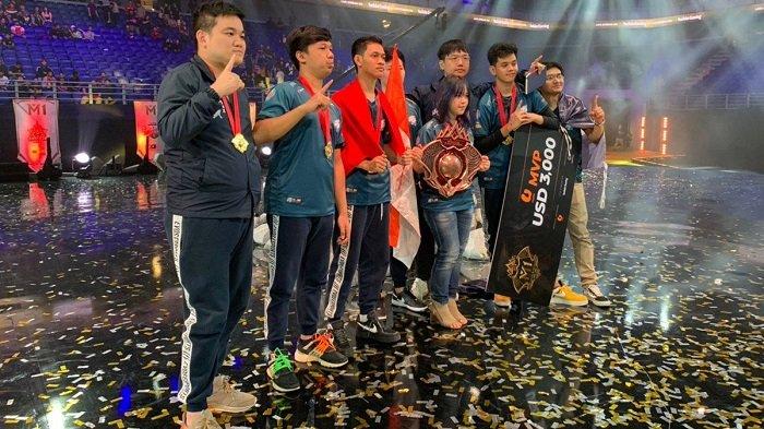 Tim Esports Asal Indonesia, Evos Legends Jadi Juara Dunia Kejuaraan ...