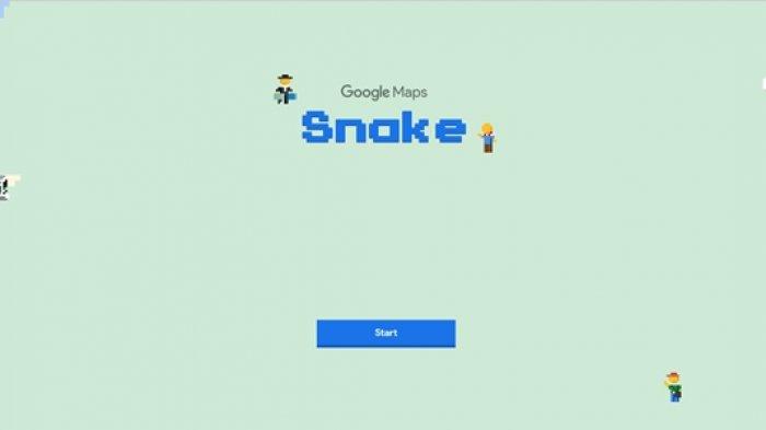 Google Maps Luncurkan Game Jadul 'Snake', Coba Sekarang! - Tribunjogja.com
