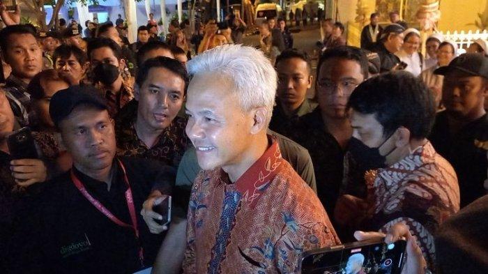 Ganjar Pranowo Hadir di Gelaran Dhaup Ageng, Ini Wujud Persahabatan ...