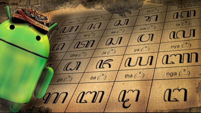 Guru SMA Sanden Kembangkan Font Aksara Jawa di Android - Tribunjogja.com