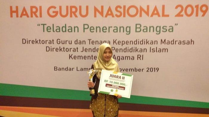 Guru MIN 1 Kulon Progo Raih Juara II Anugerah Guru Tenaga Kependidikan Madrasah - Tribunjogja.com