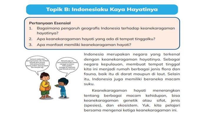 Ringkasan Materi IPAS Kelas 5 SD Kurikulum Merdeka : BAB 6 Topik B! - Tribunjogja.com