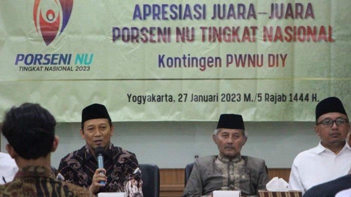 Gus Hilmy Berikan Apresiasi Kepada Para Juara Porseni NU Tingkat Nasional 2023 - Tribunjogja.com