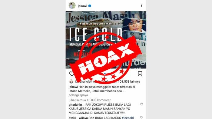 HOAX! Presiden Jokowi Komentari Film Dokumenter Ice Cold : Murder ...