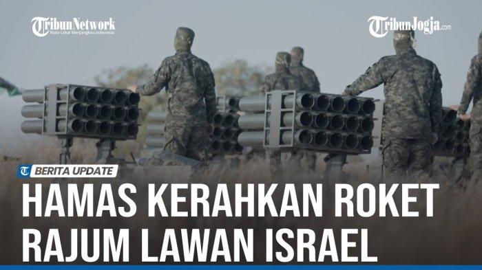 Hamas Serang Pasukan Israel Pakai Roket Rajum di Kibbutz - Tribunjogja.com