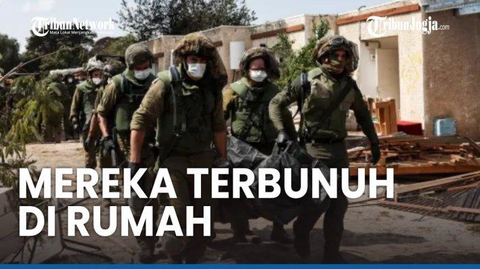 Pemandangan Mengerikan Mayat mayat Warga Sipil dan Pejuang Hamas ...