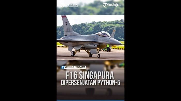 F-16 Singapura Kini Dilengkapi Rudal Phyton-5 Buatan Israel ...