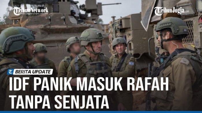 Hamas Hancurkan 10 Tank Merkava Pasukan Israel yang Merangsek ke Rafah - Tribunjogja.com