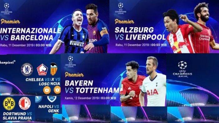 Jadwal Liga Champion Inter Milan Vs Barcelona Dan Red Bull Vs