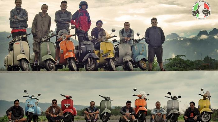 Kaleng Krupuk Klub Ramaikan Java Scooter Rendezvous IX - Tribunjogja.com