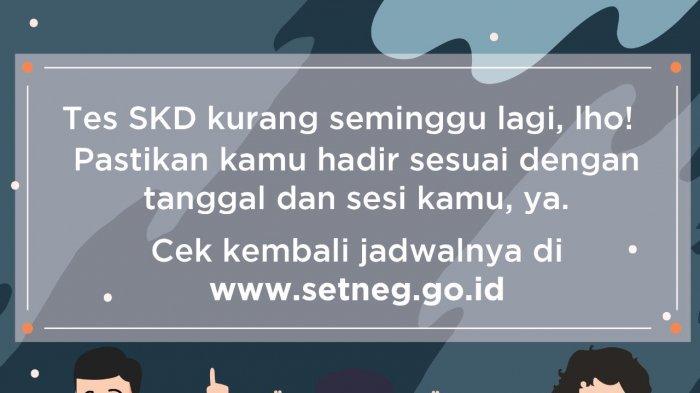 JADWAL TES SKD Kementerian Sekretariat Negara RI (Setneg) Download via ...
