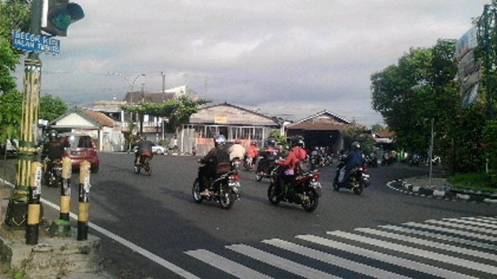Sore Ini Simpang Empat Warungboto Lenggang - Tribunjogja.com