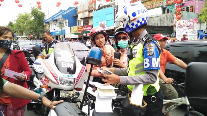 Puluhan Kendaraan Roda Dua Terjaring Operasi Tertib Lalu Lintas - Tribunjogja.com
