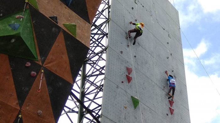 Panjat Tebing Tengah Tuntaskan Dua Kategori - Tribunjogja.com