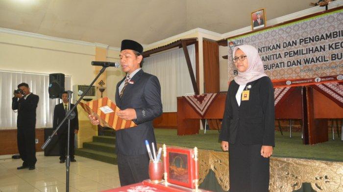 85 Anggota PPK Dilantik, KPU Bantul Ingatkan Independensi - Tribunjogja.com