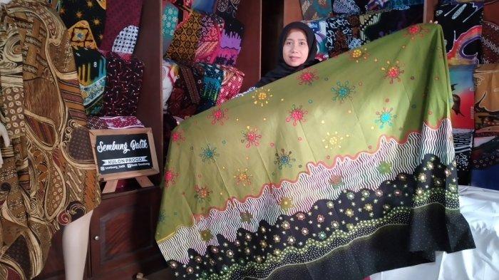 Kreatif! Perajin Batik Asal Kulon Progo Ciptakan Kain Batik Motif ...