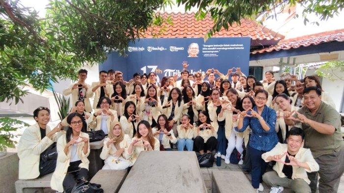 Kelas Lapangan, 50 Mahasiswa UAJY Kunjungi Tribun Jogja, Ingin Lihat Langsung Kerja Media Massa ...