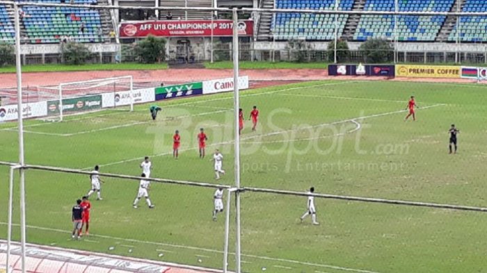Hasil Pertandingan Babak I Indonesia Vs Myanmar, Garuda Nusantara ...