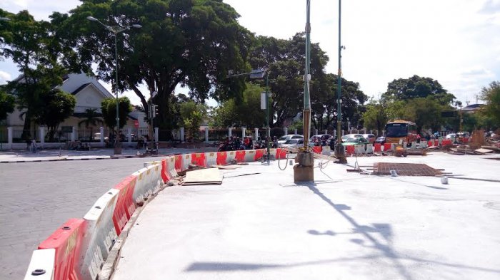 Titik Nol Kilometer Terpantau Lancar - Tribunjogja.com