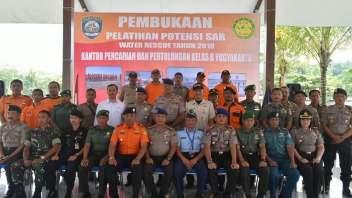 Basarnas Yogyakarta Gelar Pelatihan Bidang Water Rescue - Tribunjogja.com