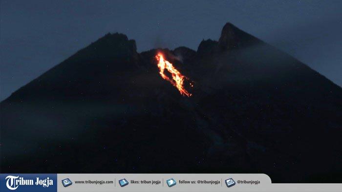 Aktivitas Gunung Merapi Hari Ini, 15 kali Guguran dengan Jarak Luncur ...