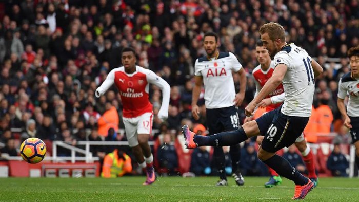 LINEUP Arsenal vs Tottenham Hotspur Derby London Liga Inggris Malam Ini di Channel TV Premier ...