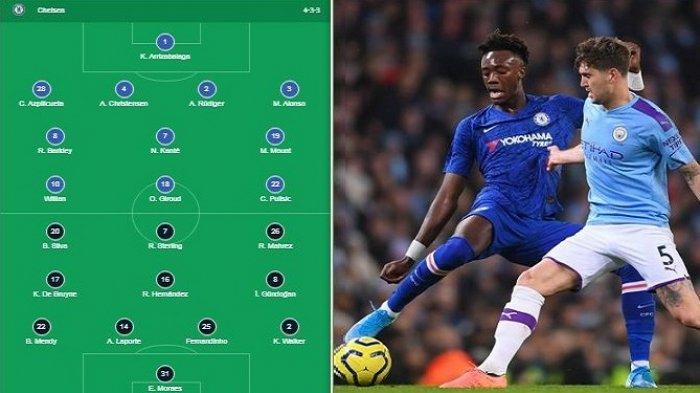 STARTING XI Line Up & LINK Siaran Langsung CHELSEA vs MAN CITY - Tribunjogja.com