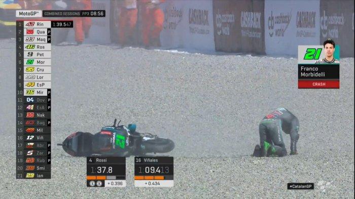 Live Trans7 MotoGP Malami Ini Seri Catalunya Spanyol, Jadwal Kualifikasi dan Race - Tribunjogja.com