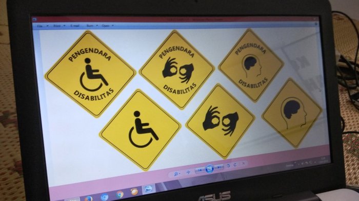 Simbol Kendaraan Difabel Juga Sebagai Gerakan Penyadaran Publik ...