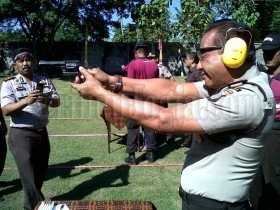 Polda DIY Gelar Lomba Tembak Revolver - Tribunjogja.com
