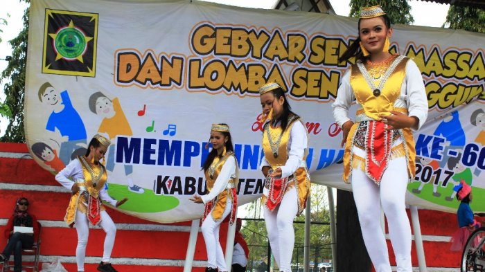 Ratusan Warga Kulonprogo Ikuti Lomba Senam Angguk - Tribunjogja.com