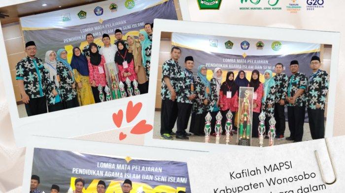 Kafilah Wonosobo Sabet Juara Umum Lomba MAPSI Tingkat Jateng 2022 - Tribunjogja.com