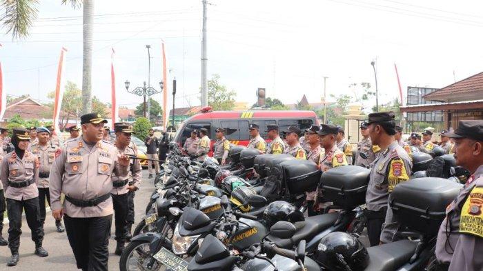 Jelang Pemilu 2024, Polres Bantul Lakukan Pengecekan Kendaraan Dinas ...