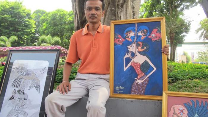 Melukis Bisa Jadi Terapi Bagi Penderita Gangguan Jiwa - Tribunjogja.com