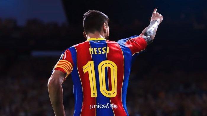 Lionel Messi dan Ronaldo Tampil Bareng di Cover PES 2021 - Tribunjogja.com