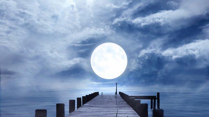 5 Mitos Tentang Fenomena Super Blue Moon - Tribunjogja.com