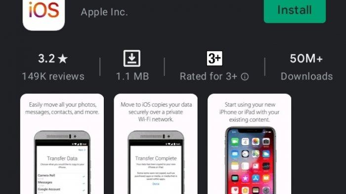 Jurus Baru Apple Rayu Pengguna Android Pindah ke iOS - Tribunjogja.com