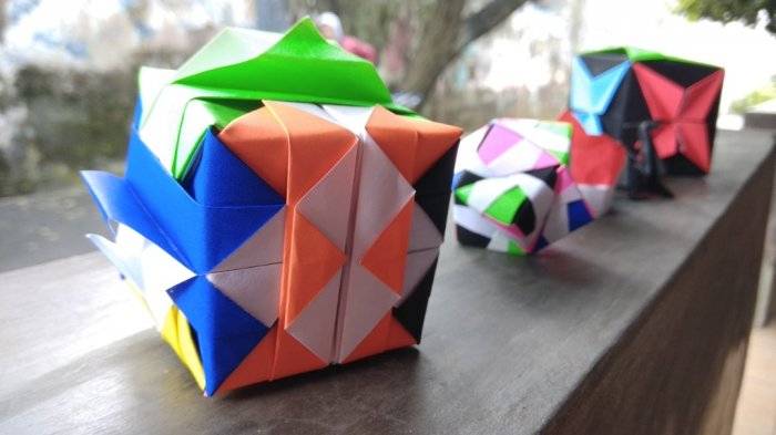 Kreatif Banget! Pehobi Origami Ini Tuangkan Imajinasi dalam Lipatan ...