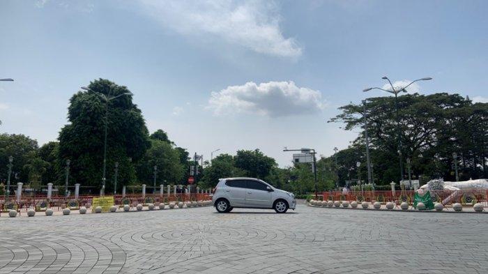 Hari Pertama Idulfitri 2021, Kawasan Titik Nol KM Sepi Pengendara ...