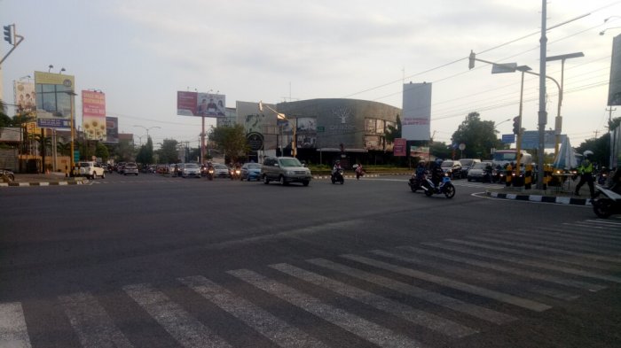 Sore ini, Simpang Empat Condong Catur Ramai Lancar - Tribunjogja.com