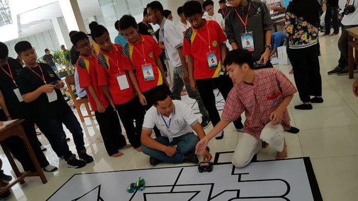 Lomba Robot sebagai Persiapan Revolusi Industri 4.0 - Tribunjogja.com