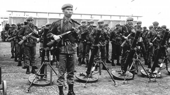 Kisah Satuan Khusus KKO AL Ubrak-abrik Pertahanan Musuh - Tribunjogja.com