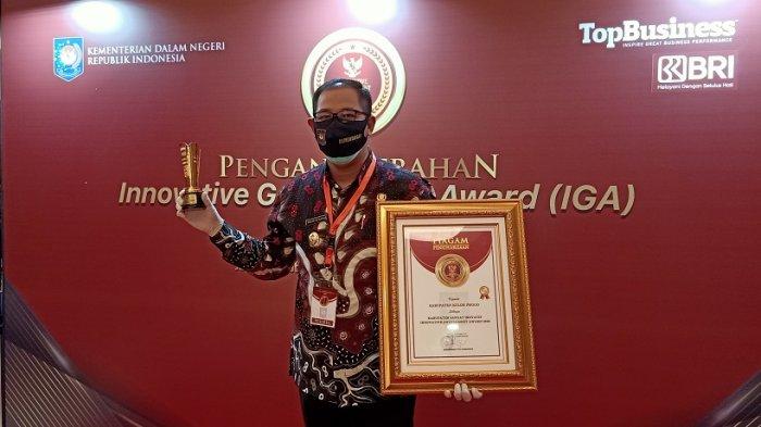 Pemkab Kulon Progo Raih Kabupaten Terinovatif dalam Ajang IGA Award 2020 - Tribunjogja.com