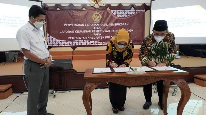 Pemkab Kulon Progo Raih Opini WTP Delapan Kali Berturut-turut - Tribunjogja.com
