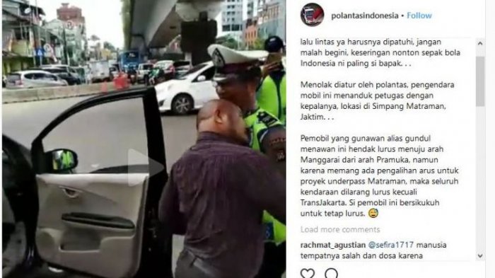 Viral Video Pengendara Mobil Marah-marah dan Seruduk Polisi, Ini Ternyata yang Terjadi ...