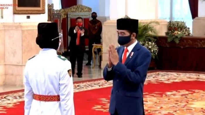 Anggota Paskibraka Upacara HUT ke-75 RI 17 Agustus 2020 Hanya 8 Orang - Tribunjogja.com